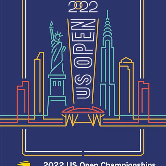 Art | Us Open 222 Tennis Championships Poster Unframed Poster | Poshmark